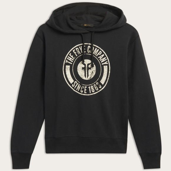 Frye | Tops | Womens Frye Logo Hoodie | Poshmark